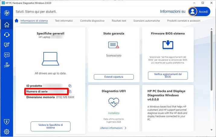 Trovare il numero di serie di un laptop HP: tutti i metodi disponibili